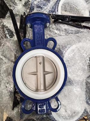 Cina Valvola a farfalla standard API/ANSI/DIN/JIS/ASME con rivestimento in gomma PTFE EPDM in vendita