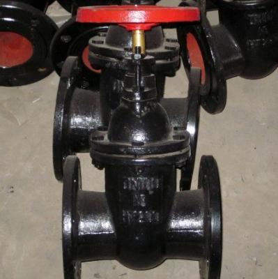 Cina Valvola di porta di ferro flessibile industriale da 8 pollici con sigillo metallico e connessione a flange ANSI in vendita