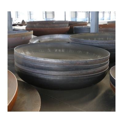 Cina Cappuccio di fine per la pressione della caldaia Tomba del serbatoio Fini del tubo di acciaio Testa ellittica Cerchio a piatto in vendita