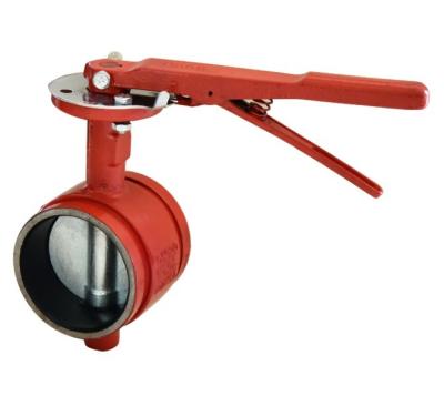 China Estrutura e tamanho do portão PN16 PN20 válvula de borboleta de ferro dúctil com OEM à venda