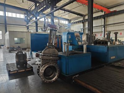 China DN400 CI de grande porte Ferro volátil resistente de porta de cunha sentada Pn16 fechamento manual à venda