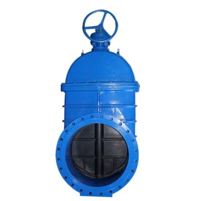 China Válvula de portão operada por caixa de engrenagens grande versátil para tamanho de porta OEM em ambientes industriais à venda