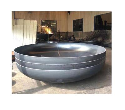 Cina Testa a piatto ellittica sferica standard ASME per accessori per tubi in acciaio inossidabile 304/306 in vendita
