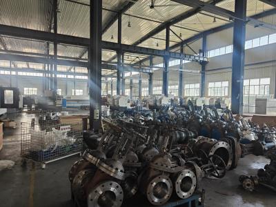 China Versatile grote versnellingsbak bediende poortklep voor OEM-poortgrootte in industriële omgevingen Te koop