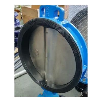 China Estrutura do diafragma DN1200 Worm Gear Cast Iron Flange Butterfly Valve para Industrial à venda