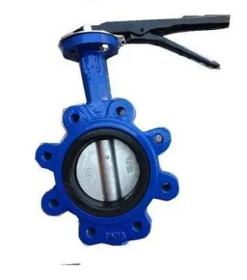 China DN350 PN16 Válvula borboleta EPDM Wafer de ferro dúctil Flanged Lug Água para sistema de água à venda