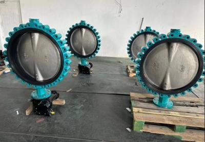 Cina DN300 Customized Ductile Cast Iron Carbon Steel Fully Lug Wafer Tipo Valvola farfalla in vendita