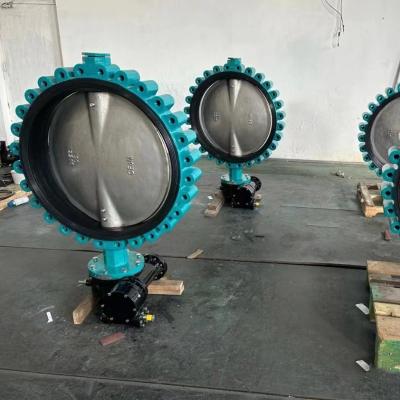 中国 EPDM シートソフトシールレバー 操作されたウェッファーラグ バターフライバル カスタマイズされたオプション 販売のため