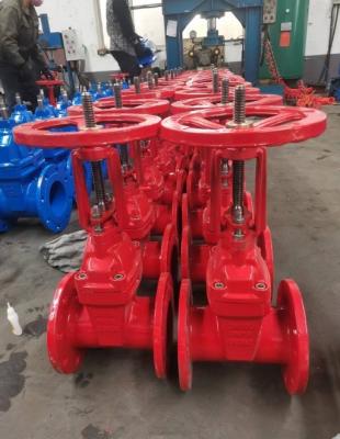China Gepersonaliseerde poortgrootte DN50 handmatige besturing van niet-opkomende stampoortkleppen Te koop