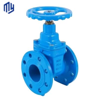 China DIN 3352 F4 válvula de porta de ferro fundido com flanco sentado e resistente para meios de alta temperatura à venda