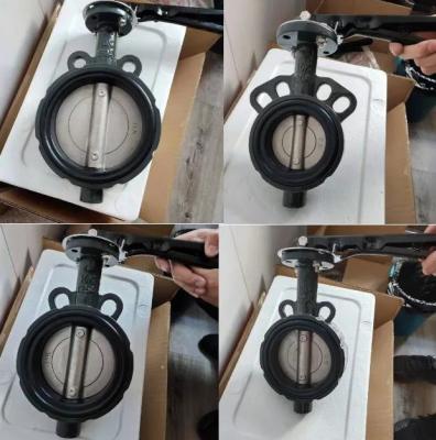 China Valva de borboleta de Wafer Media de água DK JIS 10K 5K Coreia Tipo com selo EPDM CF8 Disc à venda