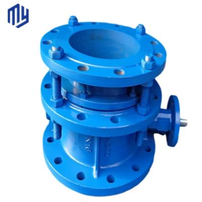 China Válvulas de serviço de aquecedor de água INDUSTRIAL Pn16 Worm Gear Ductile Ferro Double Flange Excentric Butterfly Valve à venda