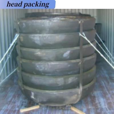 China Aangepaste stalen ellipsoïdale tank eind torisferische schotel eind voor gelijk platte bodem Te koop