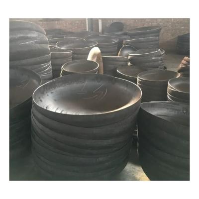 Cina Acciaio inossidabile 304 316L 904 Butt welded Seamless Pipe End Caps with equal connection in vendita