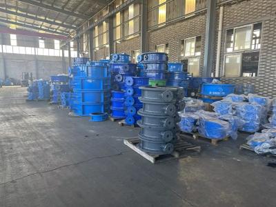 Cina Valvola a farfalla in ghisa da 8 pollici per il controllo manuale del flusso in ambienti industriali in vendita
