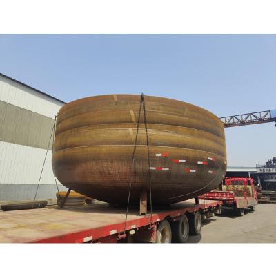 China Código de cabeça Asme Circle Flanged e Dished Dimensões da cabeça com suporte personalizado OBM à venda