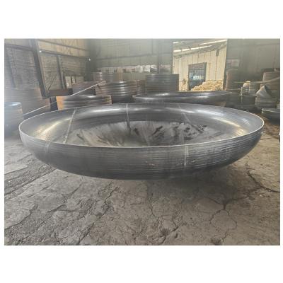 China Carbon Steel Asme Hemisferische Dish End Cap met Customized Torispherical Design Te koop