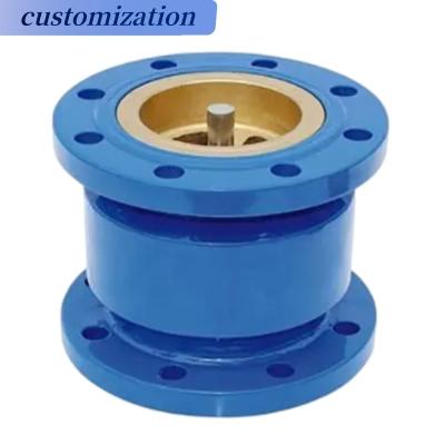 China Stainless Steel Ductile Iron Globe Swing Check Valve for Gas Media Handling Solutions for sale