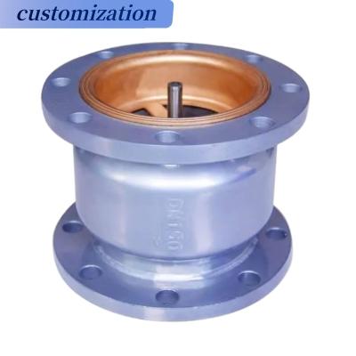 China Stainless Steel Ductile Iron Globe Swing Check Valve for Gas Media Handling Solutions for sale