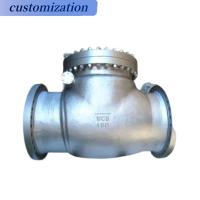 China Complete Certificate Wafer Type Swing Check Valve for General and Drain Function for sale