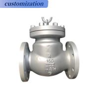 China Complete Certificate Wafer Type Swing Check Valve for General and Drain Function for sale