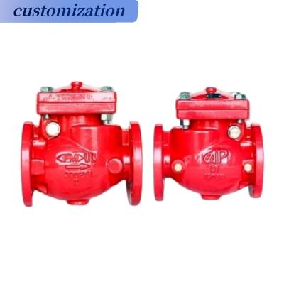 Cina Ferro fuso 150lb 8 quot Valvola di controllo oscillante Temperatura normale adatta a vari supporti in vendita
