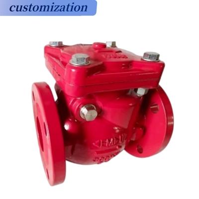 Cina Ferro fuso 150lb 8 quot Valvola di controllo oscillante Temperatura normale adatta a vari supporti in vendita