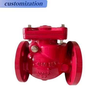 Cina Ferro fuso 150lb 8 quot Valvola di controllo oscillante Temperatura normale adatta a vari supporti in vendita