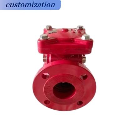 Cina Ferro fuso 150lb 8 quot Valvola di controllo oscillante Temperatura normale adatta a vari supporti in vendita