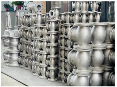 China Válvula de controlo de balanço Dn 600 de média de alta temperatura com projeto de estrutura de diafragma à venda