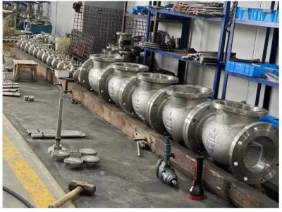 China Válvula de controlo de balanço Dn 600 de média de alta temperatura com projeto de estrutura de diafragma à venda