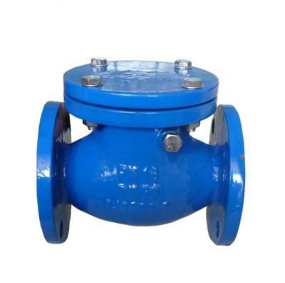 China Operação manual PN16 válvula de controlo de balanço de ferro flexível de flange para tamanho de porta personalizado à venda