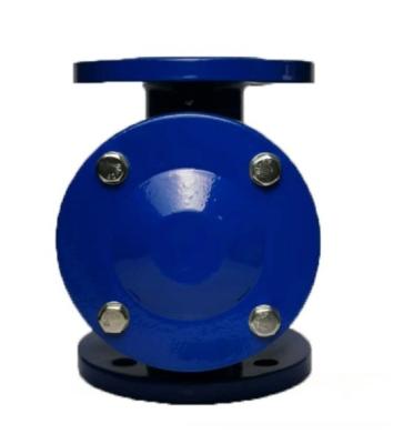China Operação manual PN16 válvula de controlo de balanço de ferro flexível de flange para tamanho de porta personalizado à venda