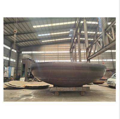Cina Testa rotonda Titanio emisferica con cappuccio di tubo di acciaio per l'industria in vendita