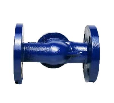 China Dubbele flens gietijzer ggg50 DI Swing Check Valve voor Y-type structuur ANSI Standard Te koop