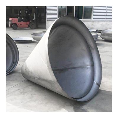 China Código de cabeça de círculo Conexão de soldagem Tanque cônico terminações de caldeira Peças de aquecimento à venda
