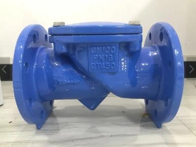 China Op maat gemaakte eenrichtingscontroleventiel met flenster voor terugstroombescherming in watersystemen Te koop