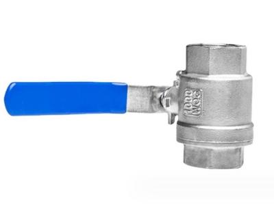 中国 適用のための鋼工業/衛生用フルボアスロード NPT/BSP DN15 ボールバルブ 販売のため