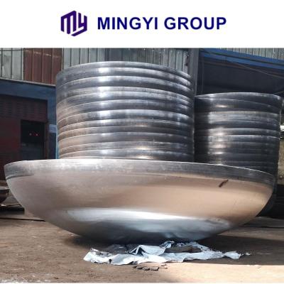 Cina Vaso a pressione uguale Testa sferica della finitura del piatto con materiale e dimensioni personalizzati in vendita