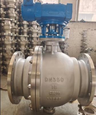 China CF8/CF8m/Carbon Steel Floating Type 2PC Flange Ball Valve voor water en brandveiligheid Te koop