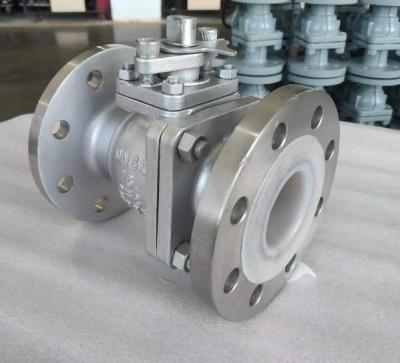China OEM Port Size válvula de esfera de flange de aço inoxidável com ISO5211 High Pad CF8 CF8m F304/F316 à venda