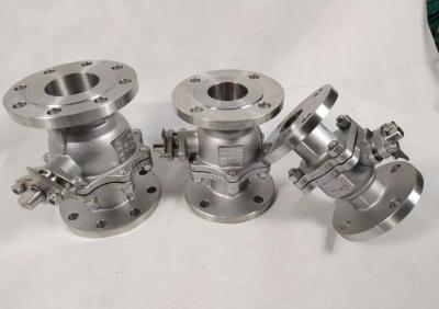 China ANSI Klasse 150 Investment Casting Brandveilig Anti-statisch Wcb/CF8/CF8m Flange Ball Valve Te koop