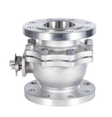China ANSI Klasse 150 Investment Casting Brandveilig Anti-statisch Wcb/CF8/CF8m Flange Ball Valve Te koop