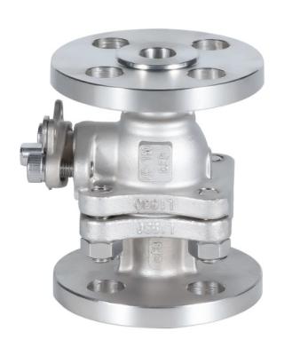 China ANSI Klasse 150 Investment Casting Brandveilig Anti-statisch Wcb/CF8/CF8m Flange Ball Valve Te koop