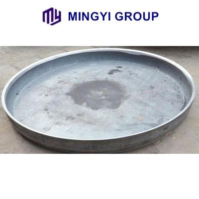 China Confiável ASME Flanged e cabeça de prato plano Design de prato para várias especificações à venda