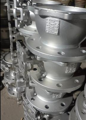 Cina Dn15-200 WCB SS201 SS304 SS316 Valvola a sfera pneumatica ad acqua con struttura di arresto in vendita