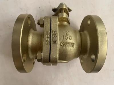 Cina 150 ASME B16.5 Wcb Valvola a sfera galleggiante in carbonio CF8 CF8m in bronzo in acciaio inossidabile in vendita