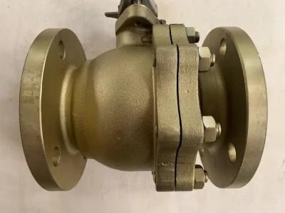 Cina 150 ASME B16.5 Wcb Valvola a sfera galleggiante in carbonio CF8 CF8m in bronzo in acciaio inossidabile in vendita