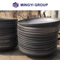 China Semispherical Head Pipe End Cap Tank Dished Ends for Pressing and Specifications for sale