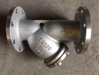 China SS304 SS316 PN16 Estirador Y com flange para filtragem de água em múltiplas aplicações à venda